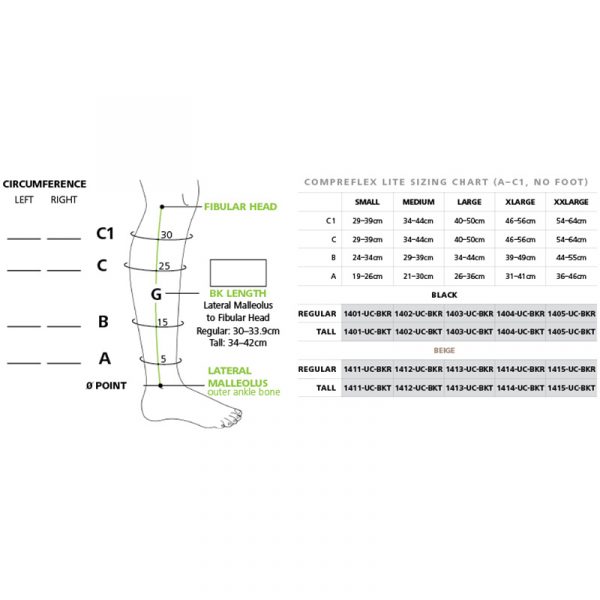 Sigvaris Compreflex Transition Calf Wrap | Body Works Compression