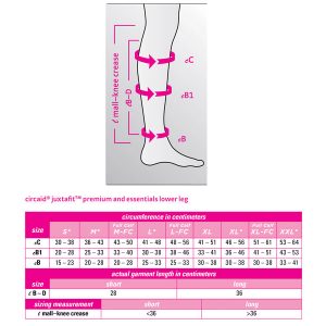 CircAid JuxtaFit Standard Lower Legging | Body Works Compression