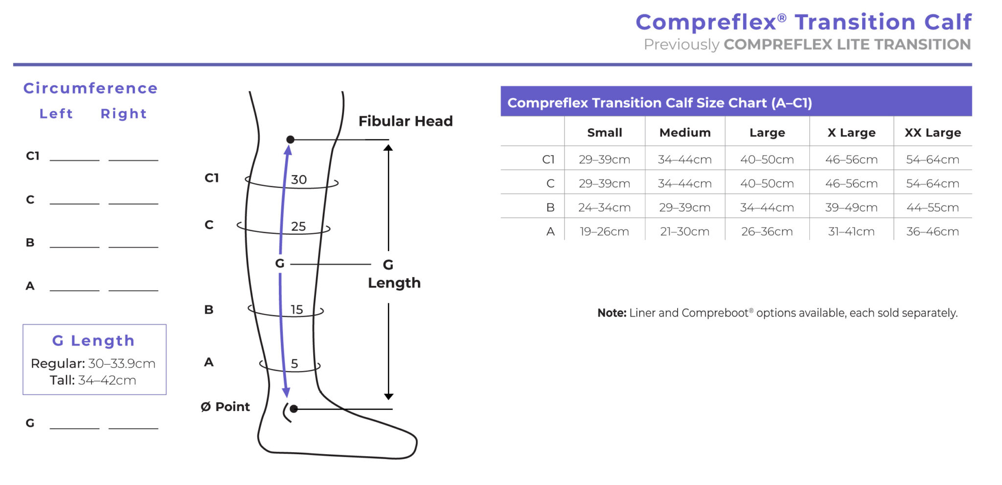 Sigvaris Compreflex Transition Calf Wrap - Body Works Compression