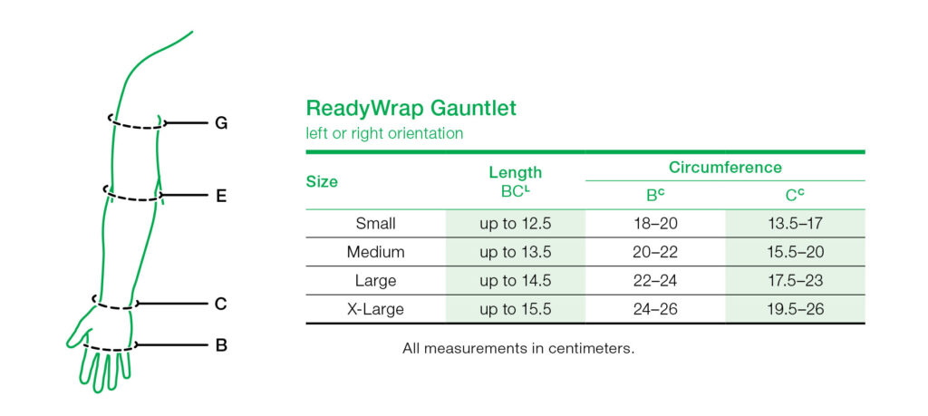 L&R Solaris ReadyWrap Gauntlet - Body Works Compression