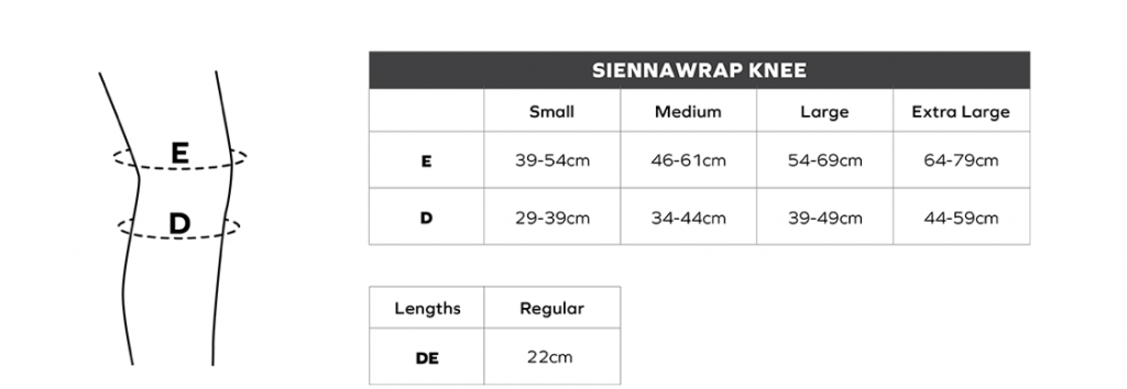 SiennaWrap Knee Compression Wrap | Body Works Compression